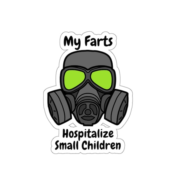 Funny Farts Sticker - Etsy