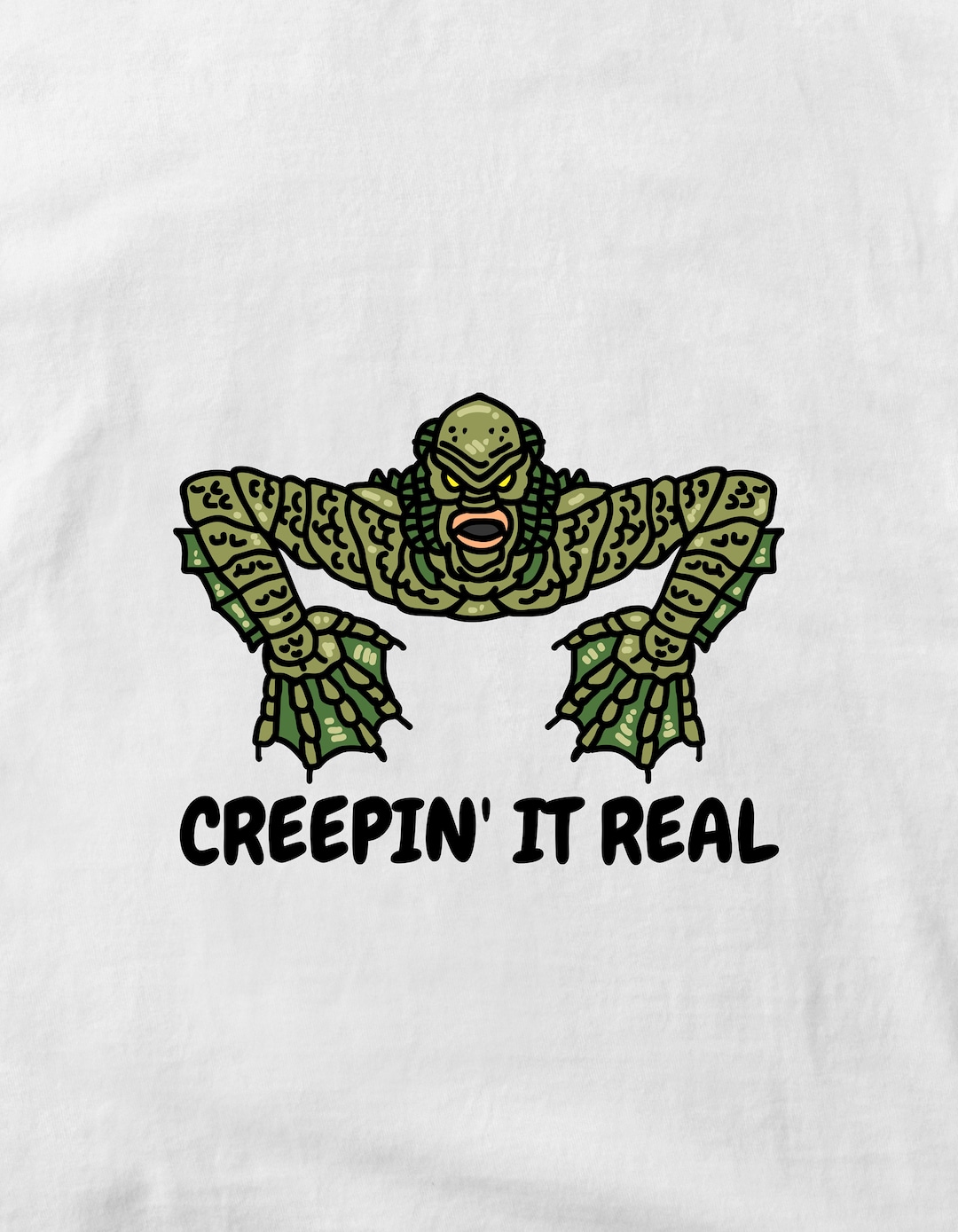 Creepin' It Real Graphic Digital Download Image, Transparent Background ...