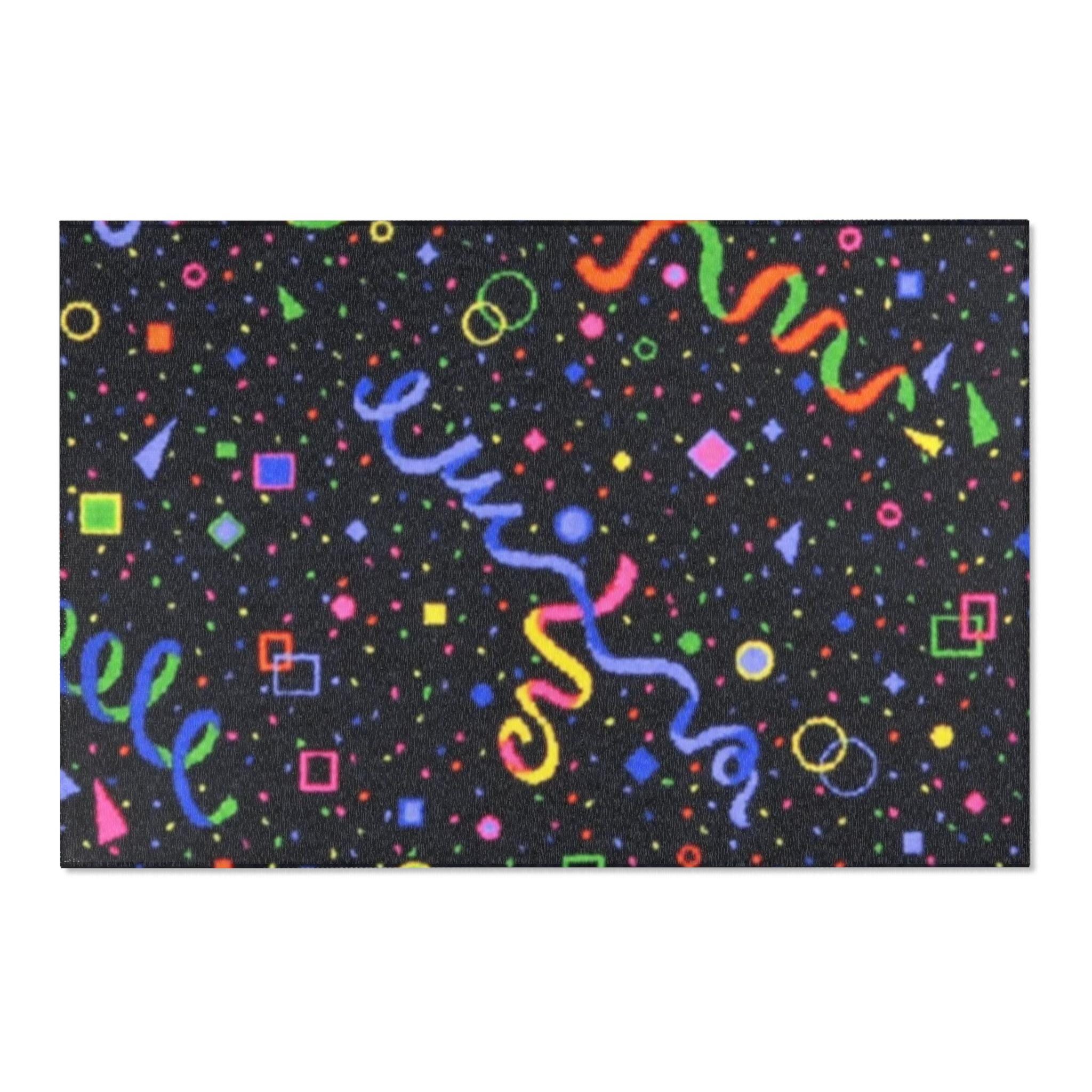 Retro Arcade Carpet Area Rugs - Etsy