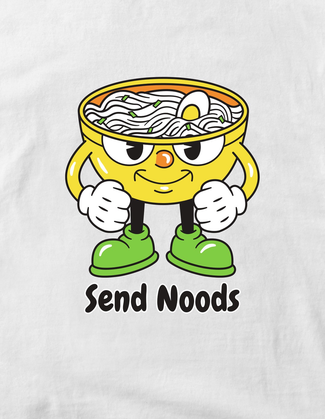 Send Noods Graphic Digital Download Image, Transparent Background SVG ...