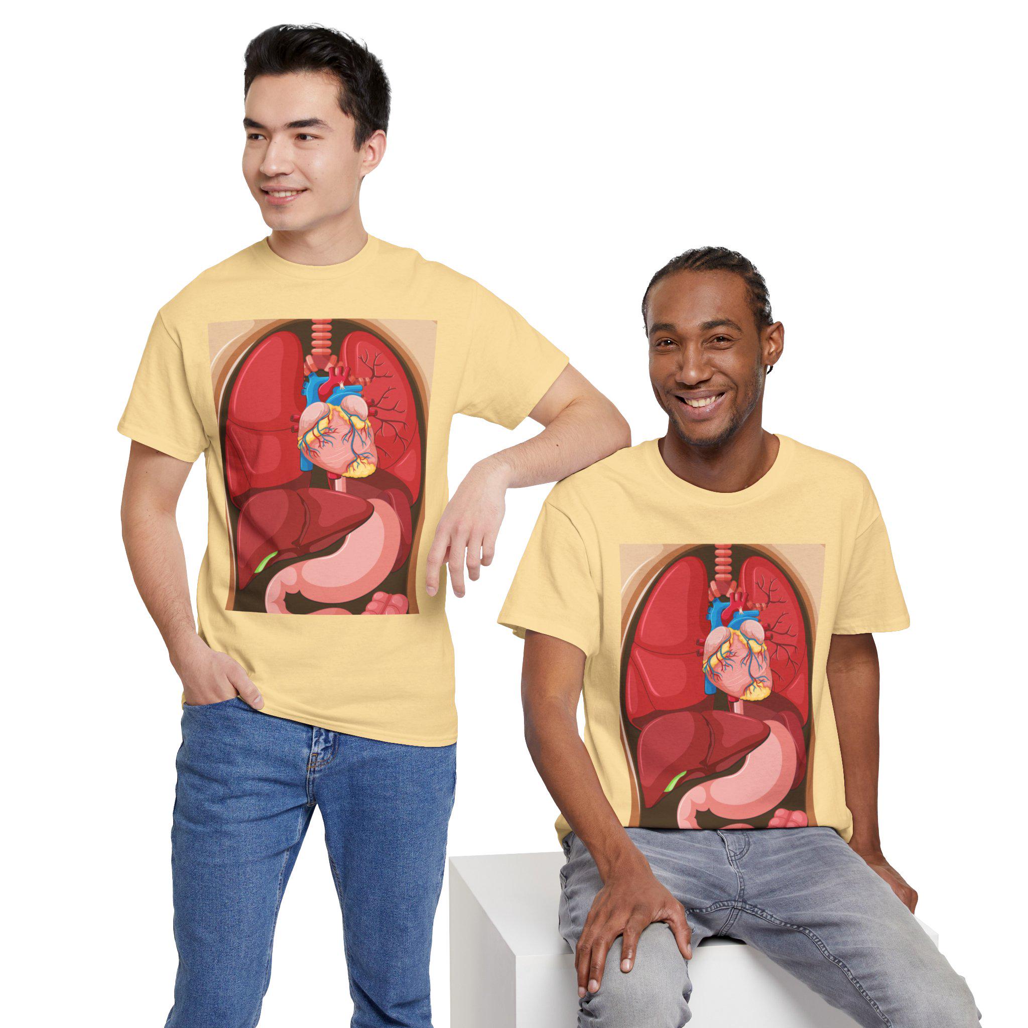 Biology Anatomy Organs Digestive System Unisex Heavy Cotton Tee - Etsy