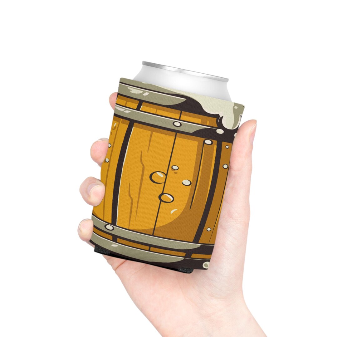 Beer Barrel Can Cooler Hugger Sleeve Coolie - Etsy