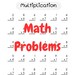 Easy Multiplication Math School Assignment Printable Instant Digital ...