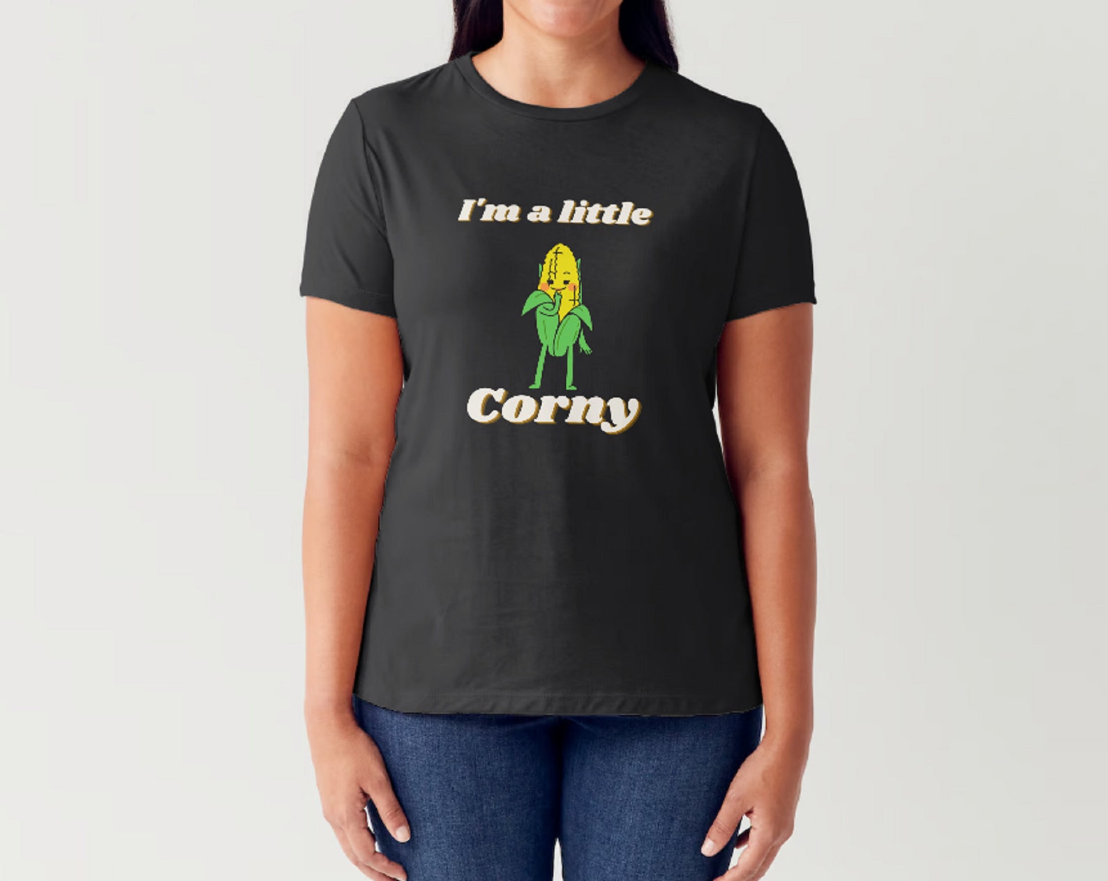 I'm a Little Corny Graphic Digital Download Image Transparent ...
