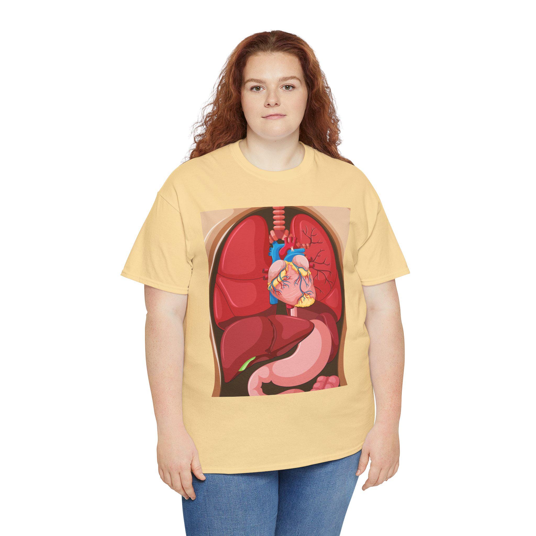 Biology Anatomy Organs Digestive System Unisex Heavy Cotton Tee - Etsy