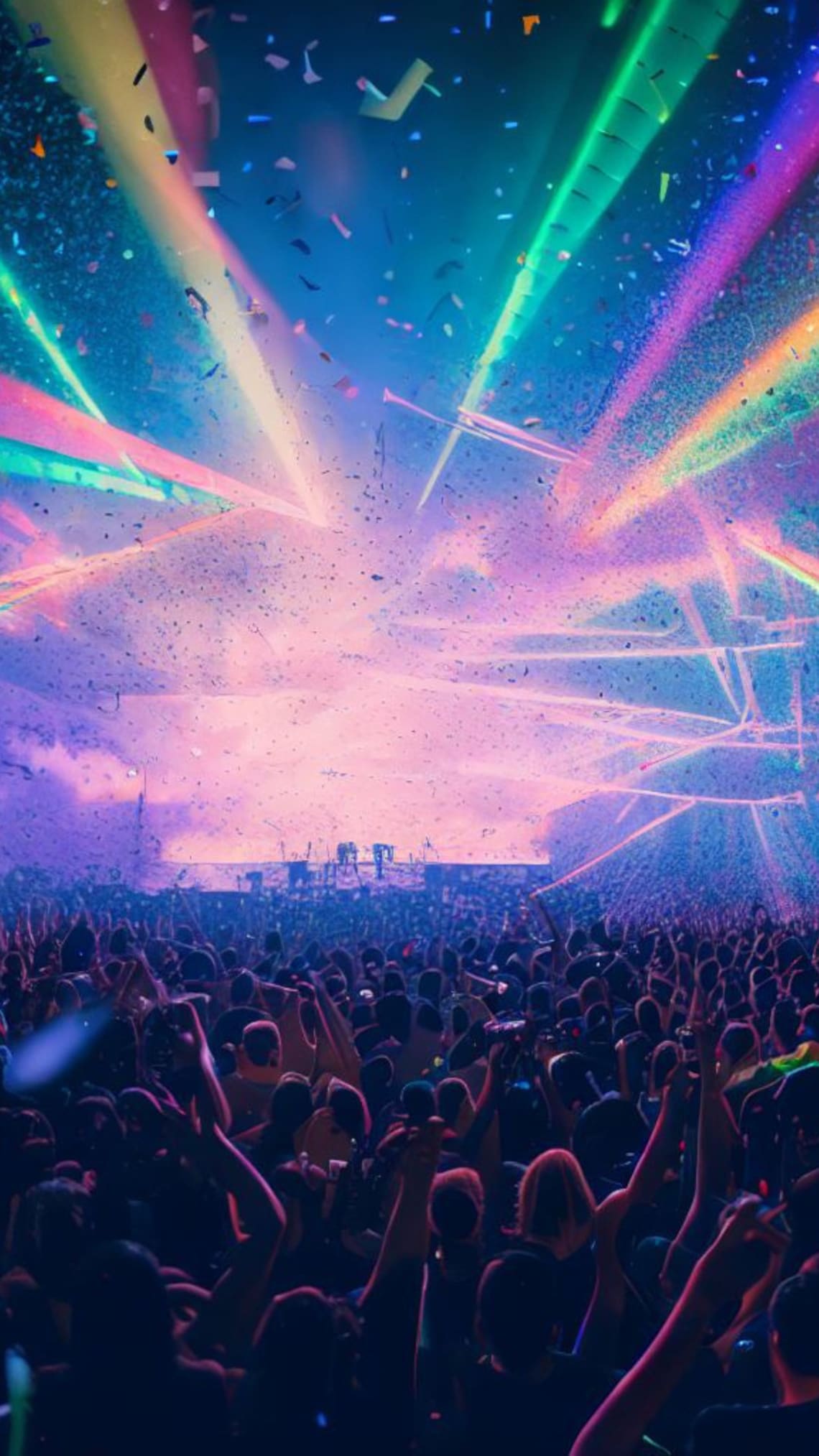 4-pack Music Festival Concert Phone Wallpapers Background Image Picture ...