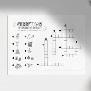 25 Christmas Activity Worksheets & Drawing Puzzle Pages, Printable ...