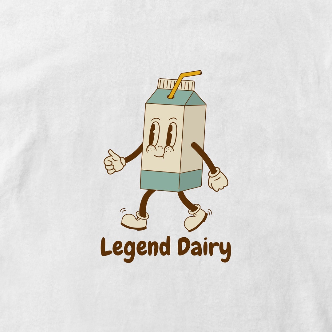 Legend Dairy Graphic Digital Download Image Transparent Background PNG ...