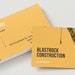 Construction Business Card Template, Editable Double Sided, Digital ...