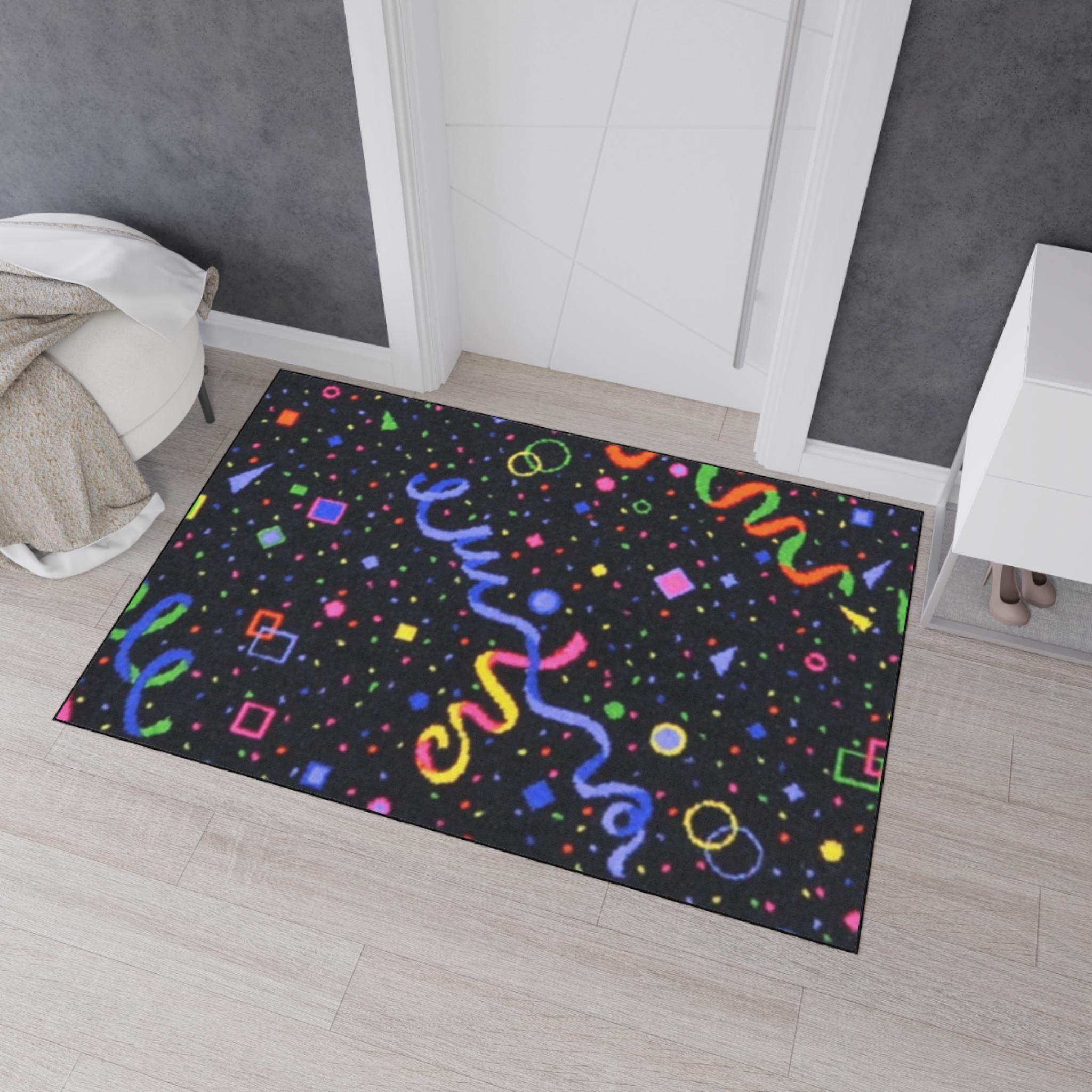 Retro Arcade Carpet Heavy Duty Floor Mat - Etsy