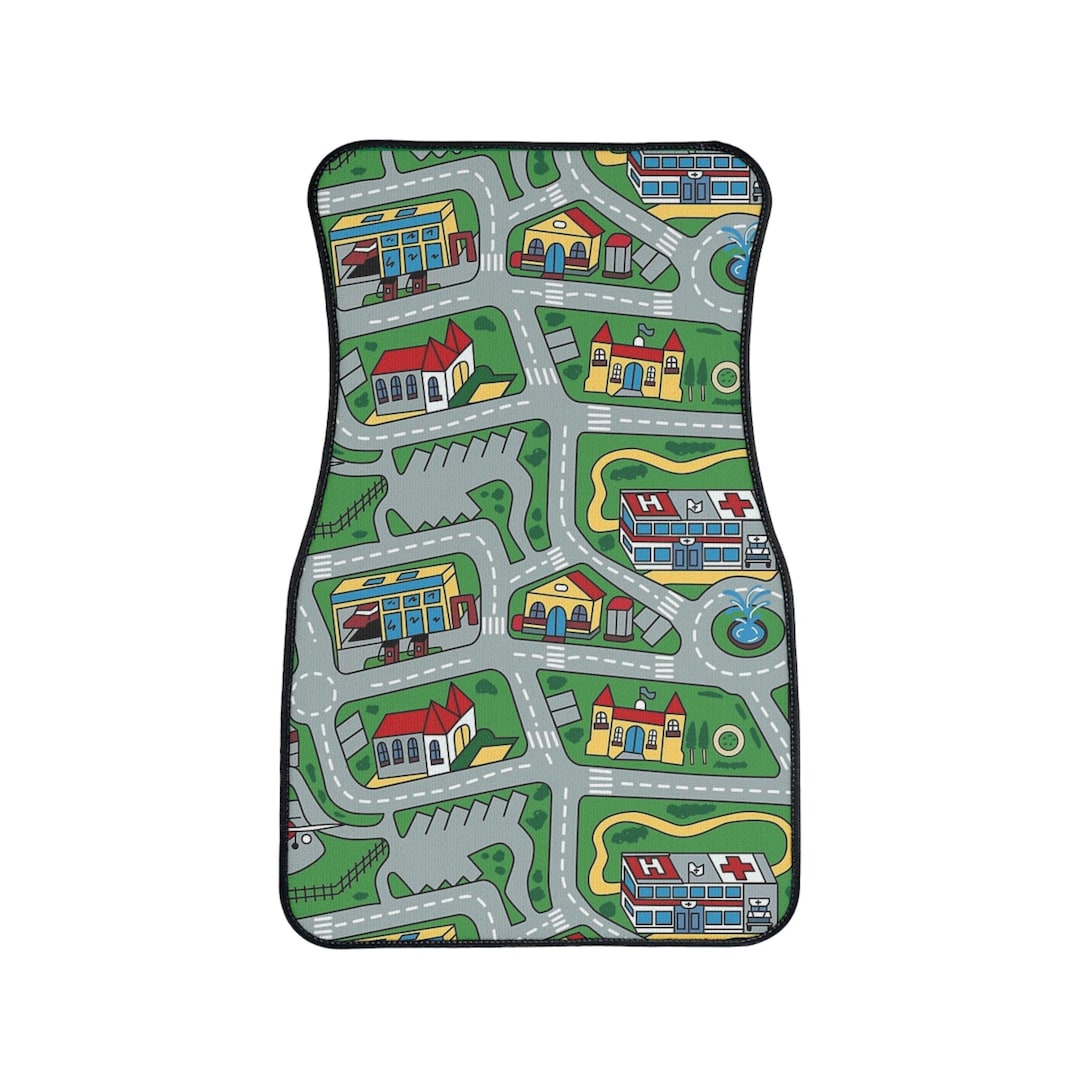 Kids City Playmat Rug Carpet Car Floor Mats, 1pc - Etsy