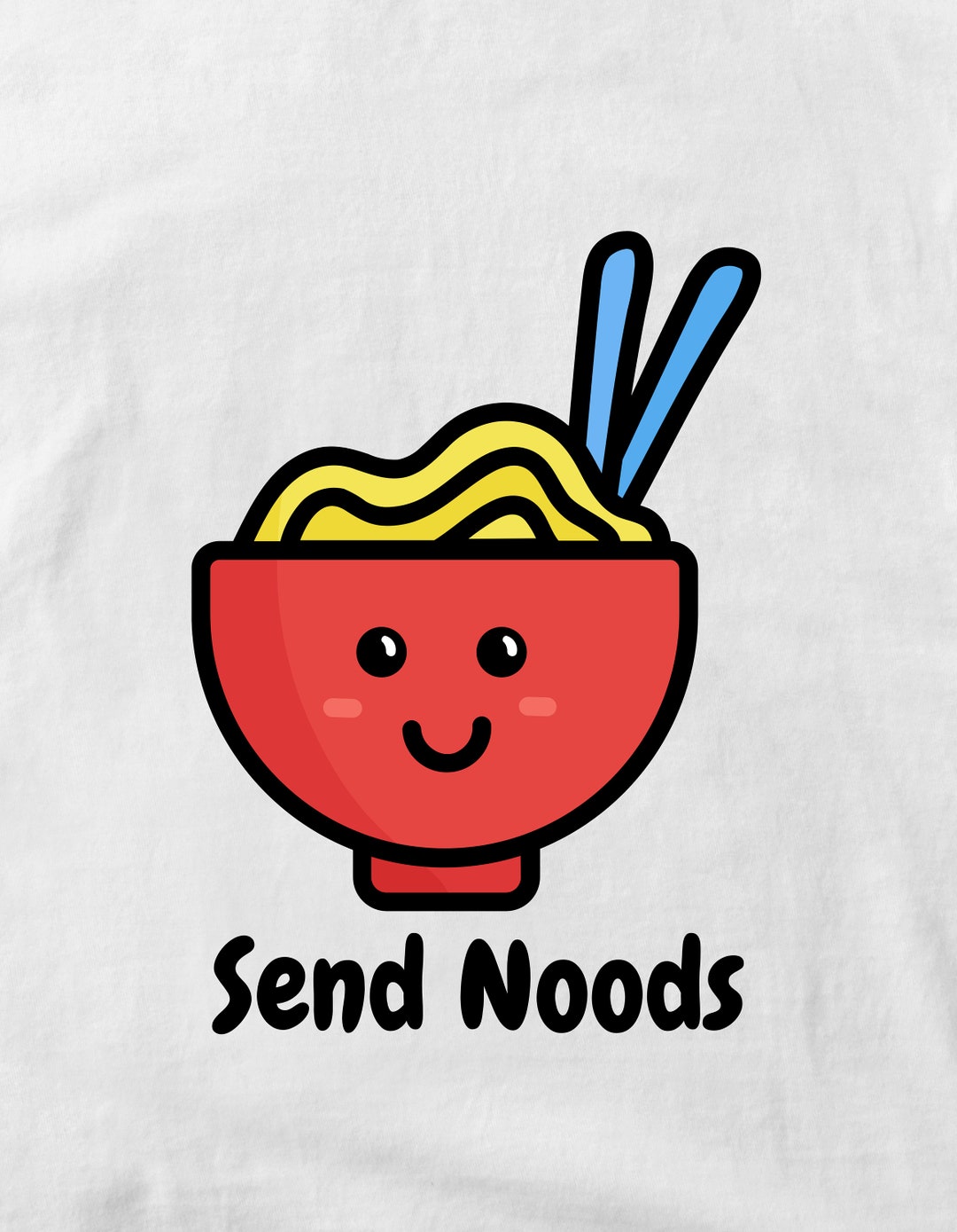 Send Noods Graphic Digital Download Image, Transparent Background SVG ...
