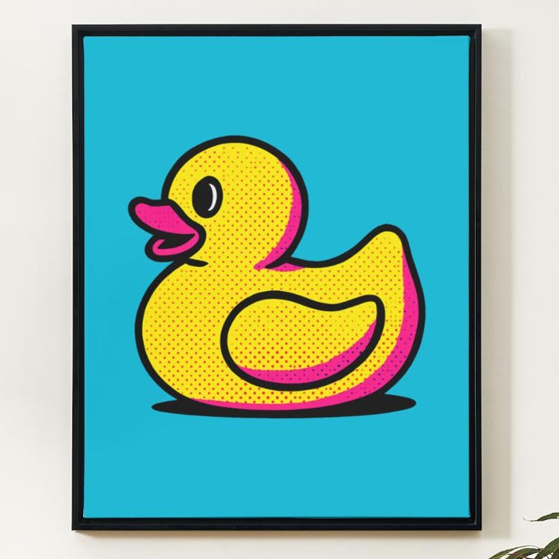 Duck Paintings Abstract - Etsy