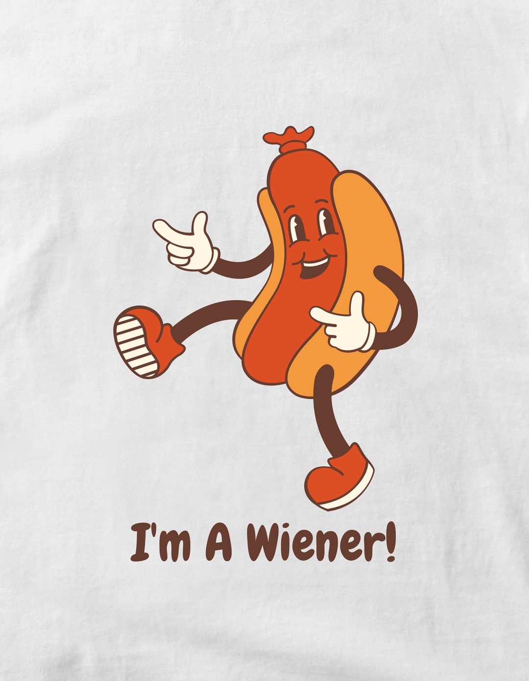 I'm A Wiener Graphic Digital Download Image Transparent Background PNG ...