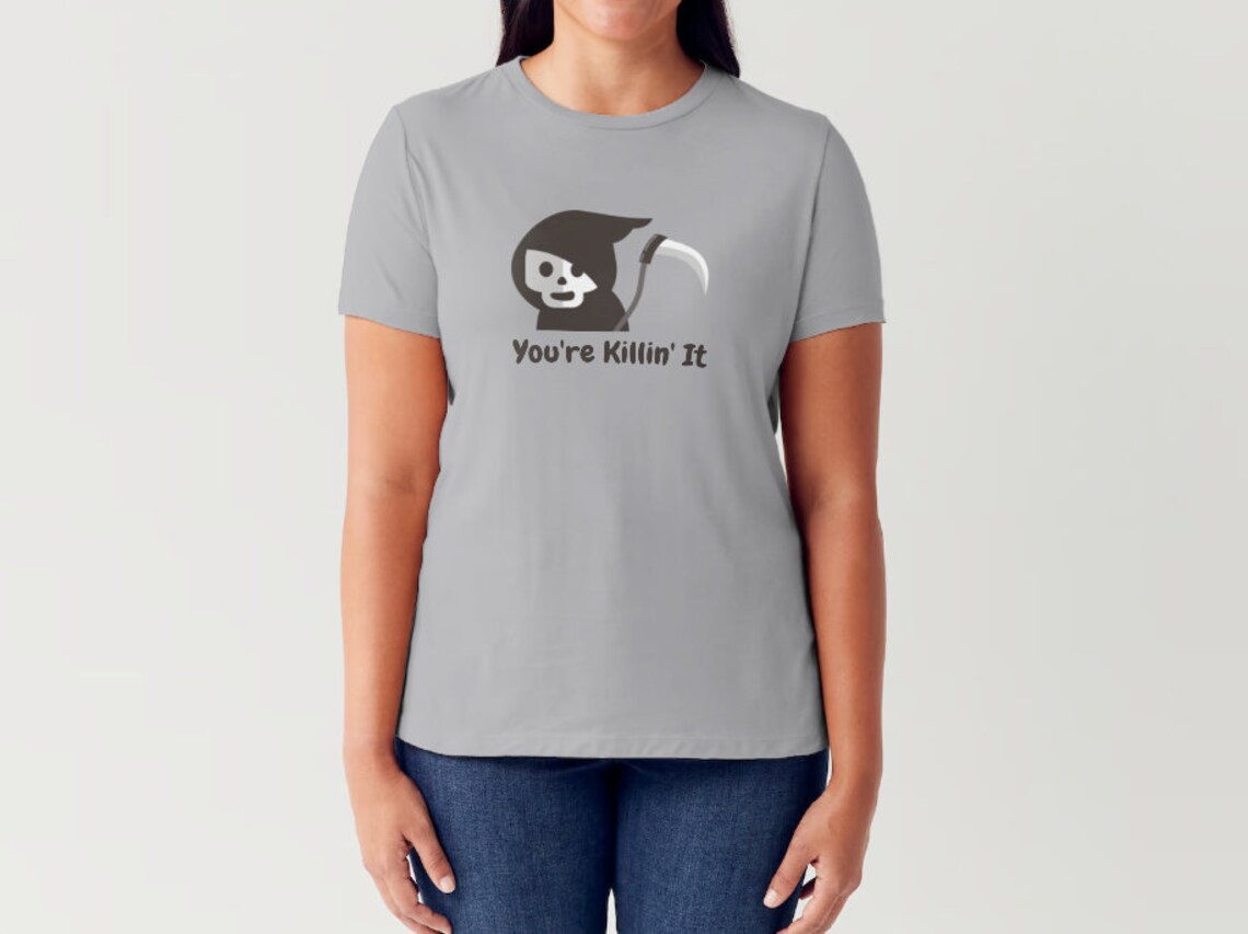 You're Killin' It Grim Reaper Graphic Digital Download Image ...