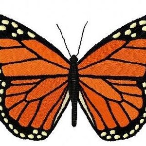 Monarch Butterfly Design File Instant Digital Download PES DST PEC - Etsy