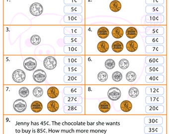 Double-digit Addition Math School Assignment Worksheet Printable ...