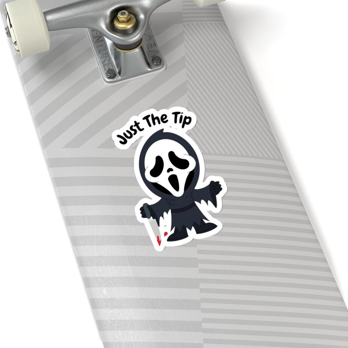 Just the Tip Scream Kiss-cut Stickers - Etsy