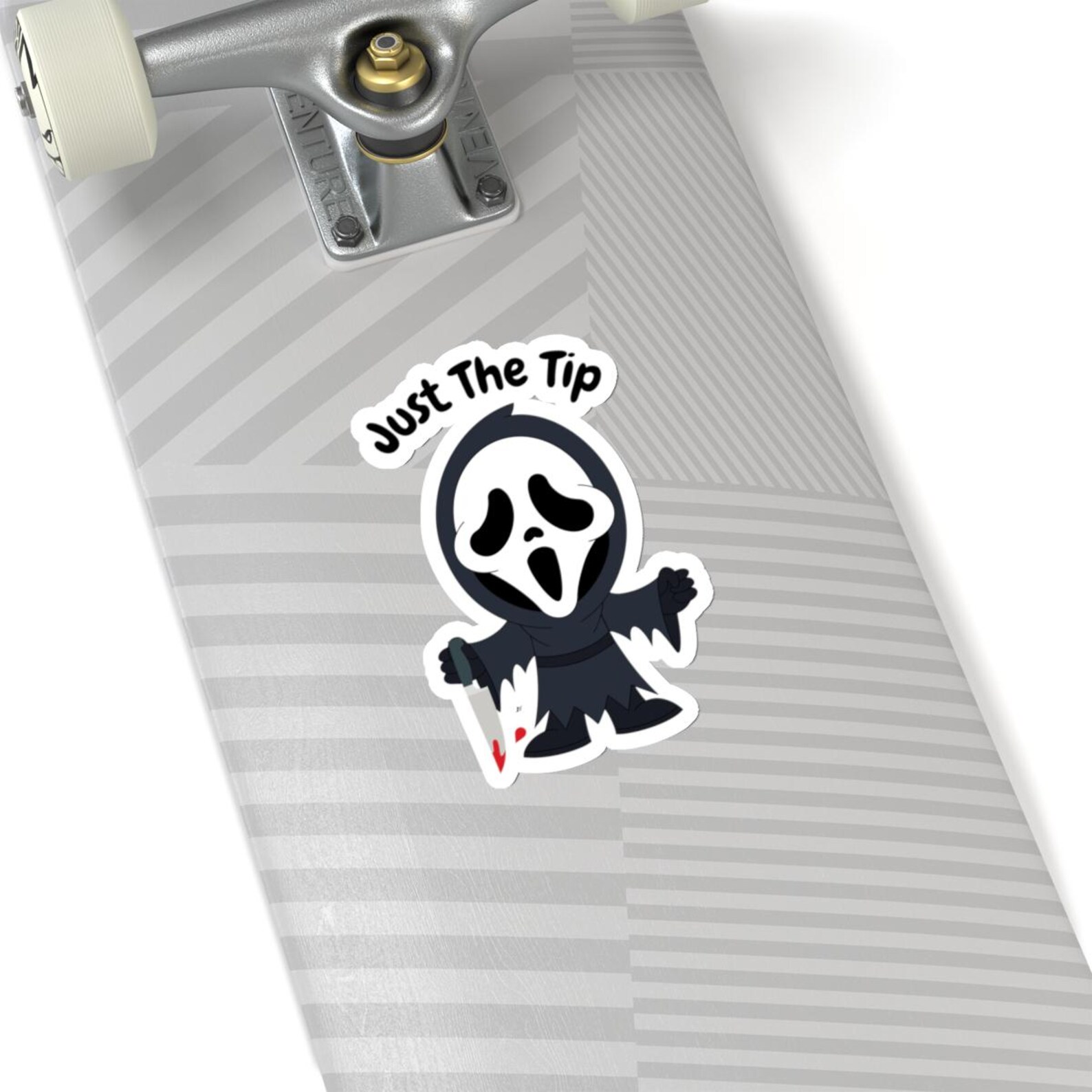 Just the Tip Scream Kiss-cut Stickers - Etsy