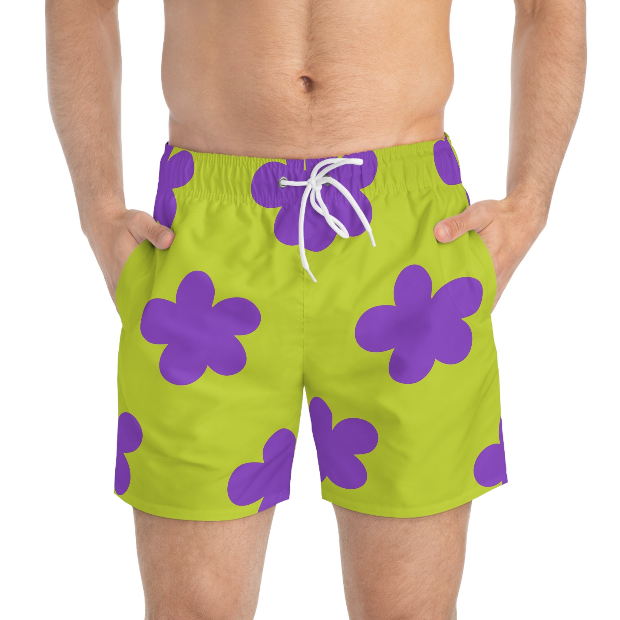 Patrick Star Shorts Spongebob Squarepants Swim Trunks AOP - Etsy Canada