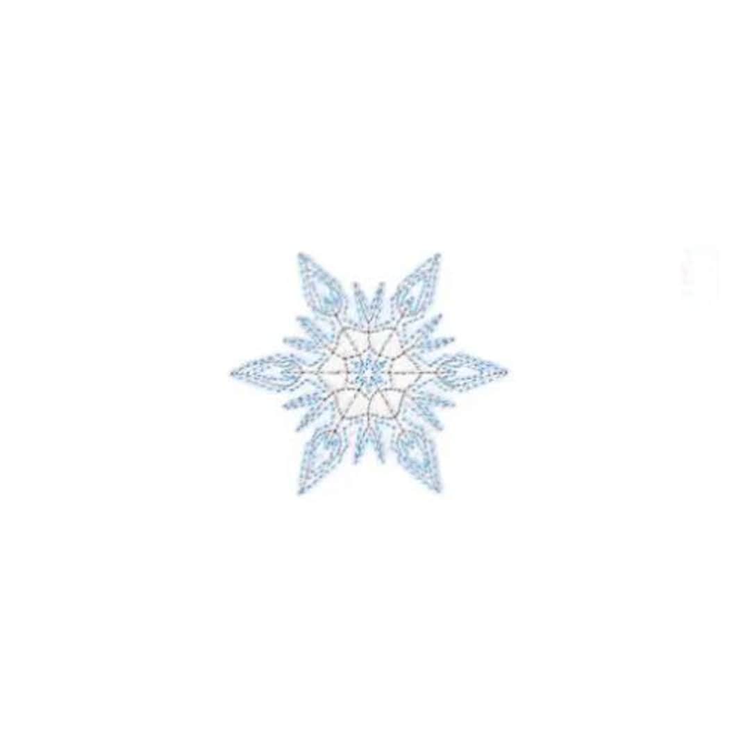 Snowflake Design File Instant Digital Download PES - Etsy