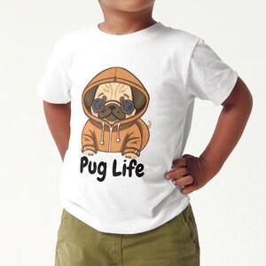 Pug Life Graphic Digital Download Image, Transparent Background SVG ...
