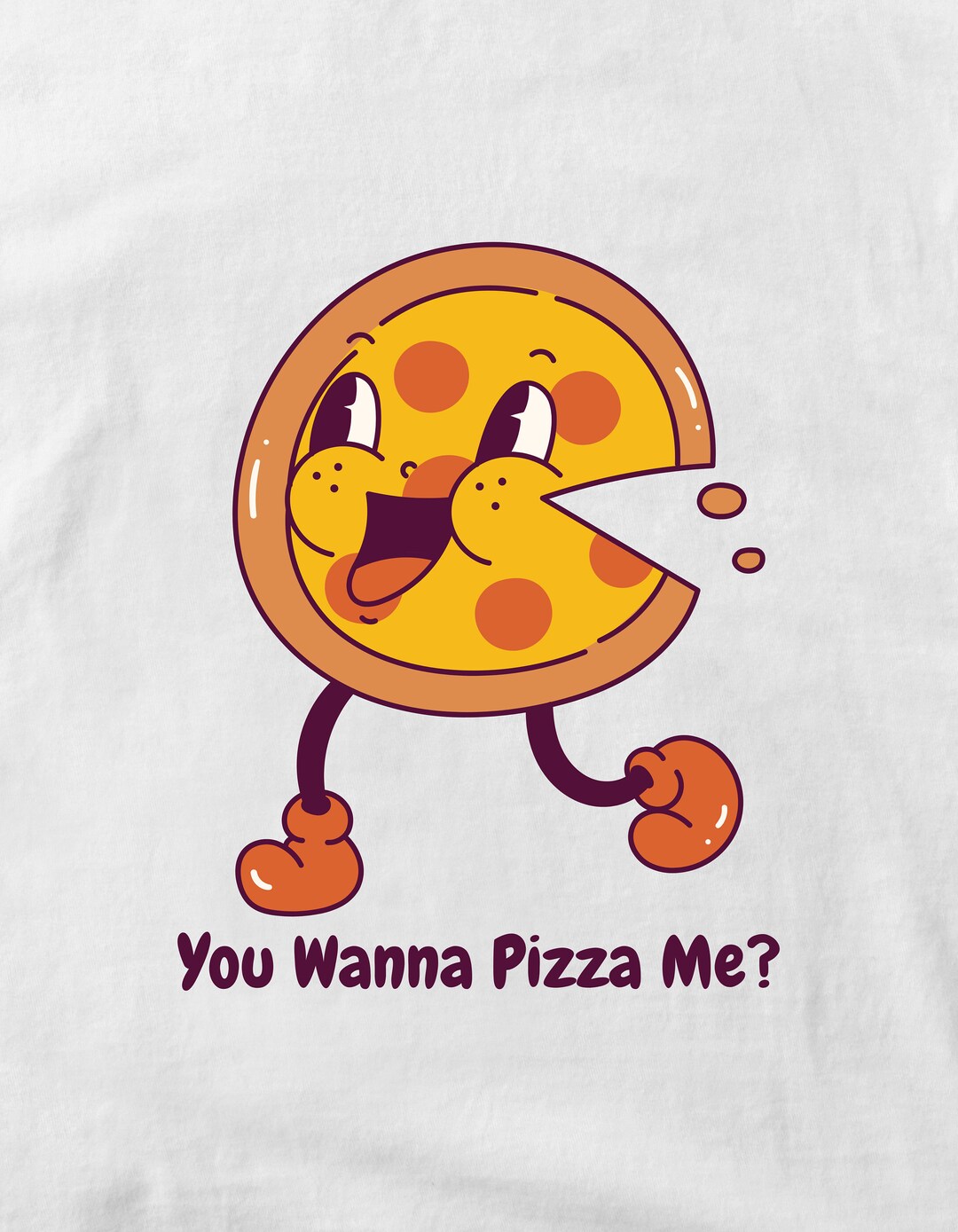 You Wanna Pizza Me Graphic Digital Download Image Transparent ...
