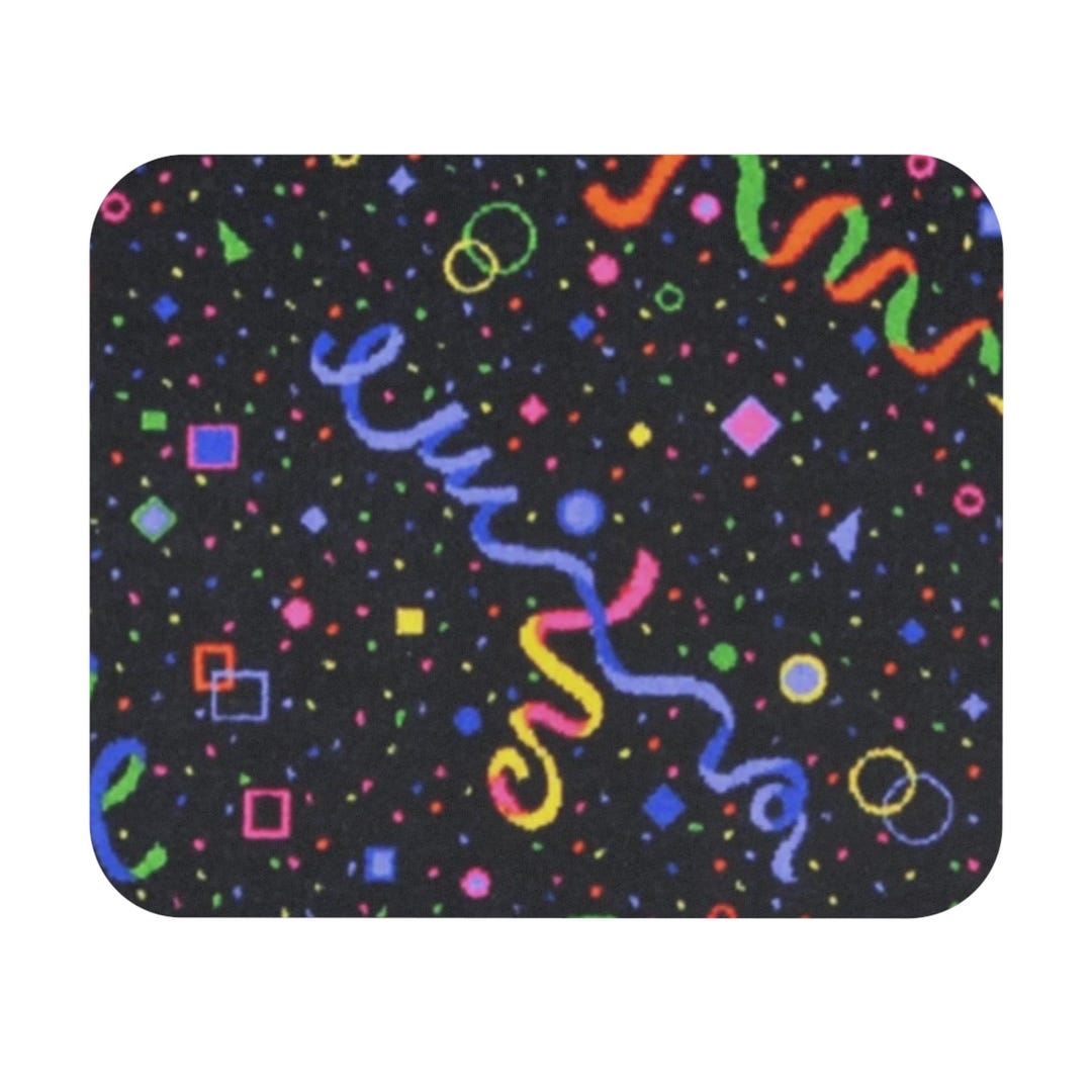 Retro Arcade Carpet Mouse Pad (rectangle) - Etsy