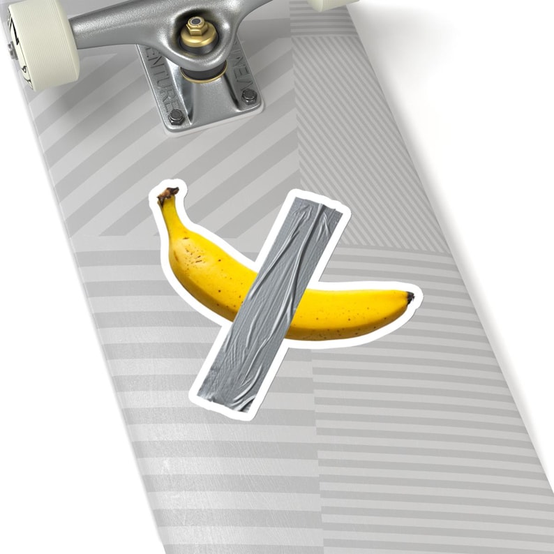 Comedian Art Banana Duct Tape Sticker - Etsy