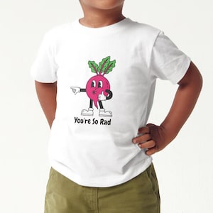 You're so Rad Radish Graphic Digital Download Image, Transparent ...
