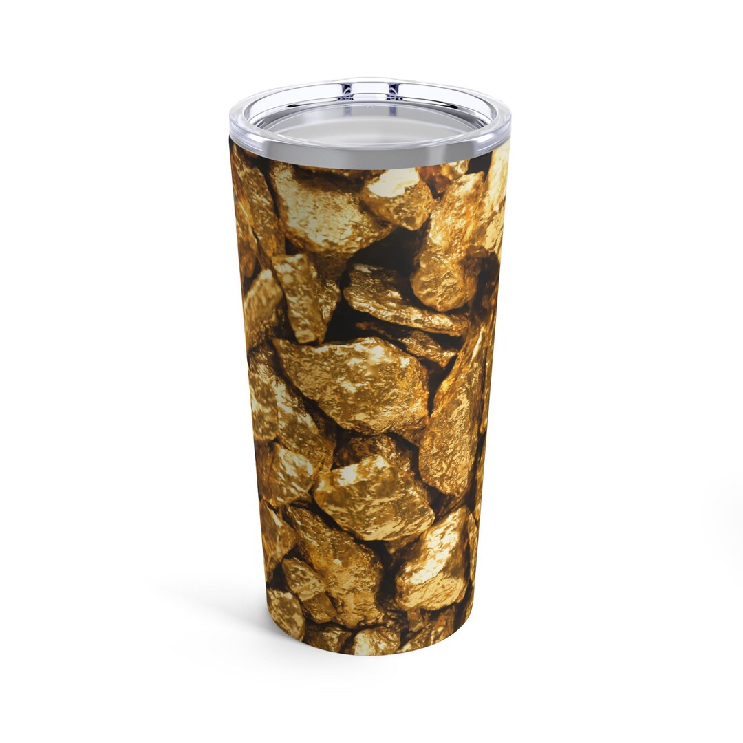 Gold Nugget Tumbler Mug Cup 20oz - Etsy