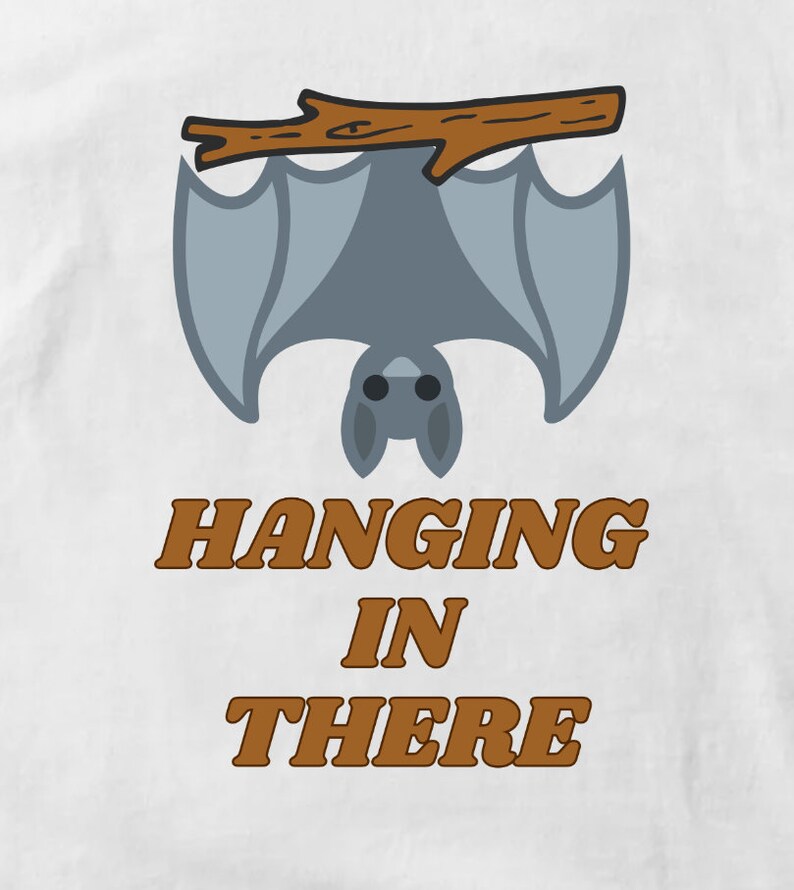 Hanging in There Graphic Digital Download Image, Transparent Background ...