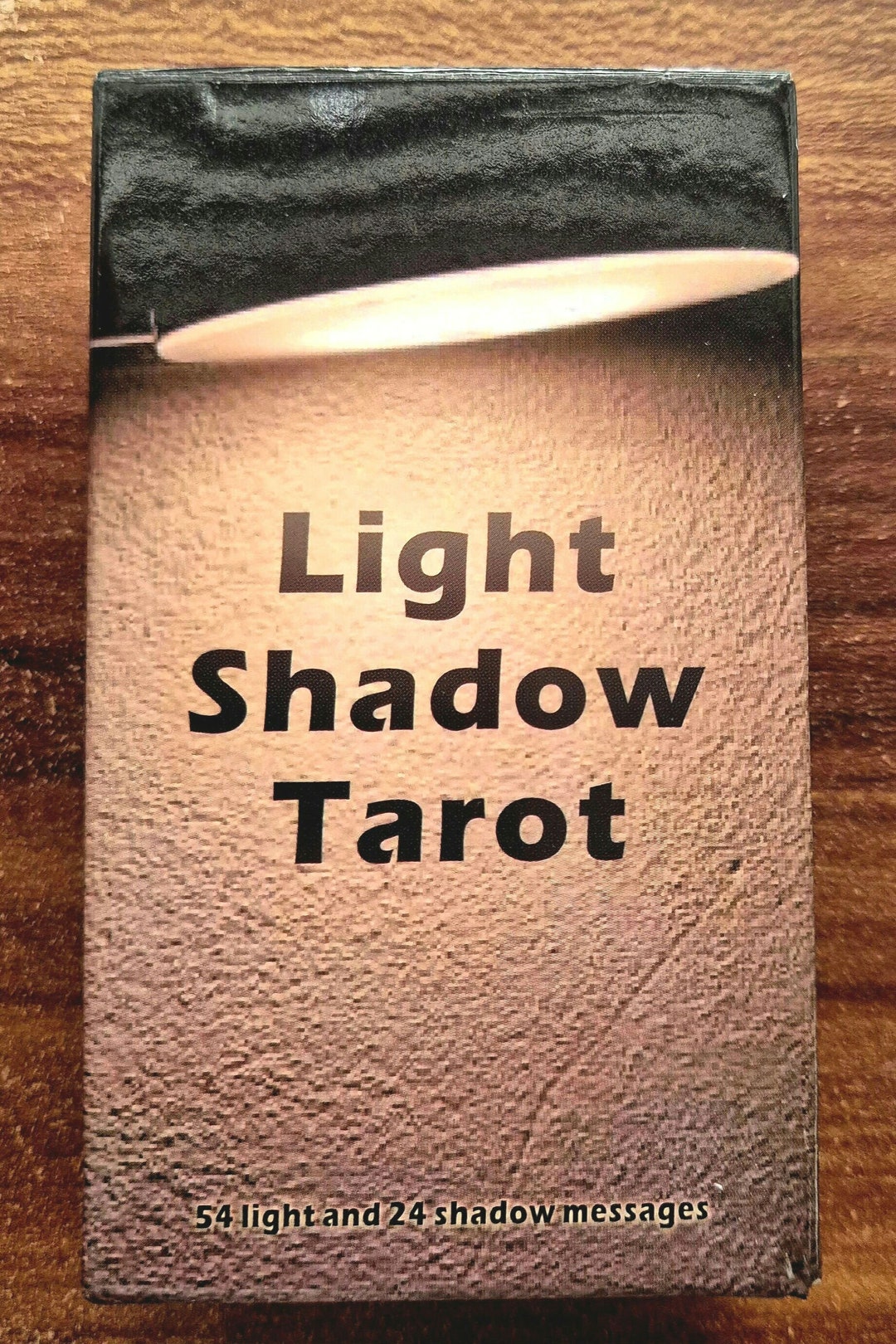 Light & Shadow Tarot Deck: 78-card Deck for Self-discovery - Etsy
