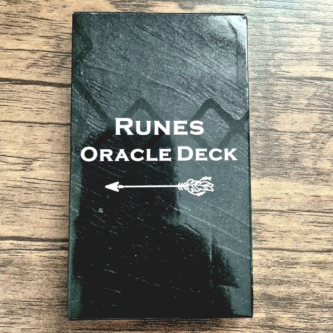 Handcrafted Runes Oracle Deck – Ancient Norse Divination. - Etsy