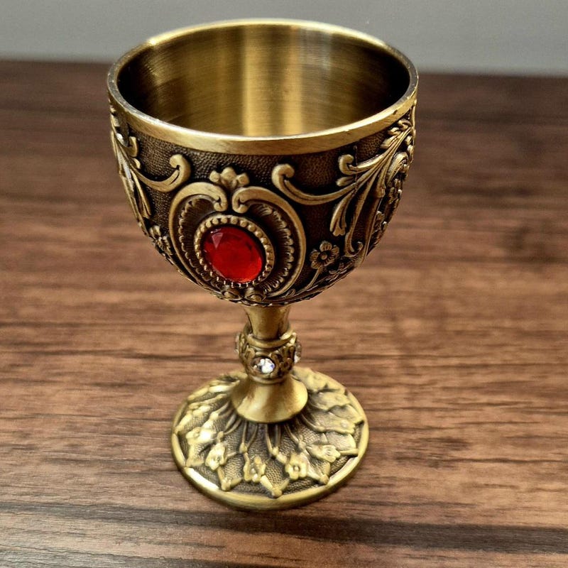 Gold Antique Goblet - Etsy UK