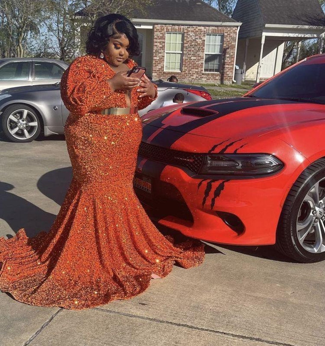 Plus Size Prom Dress Floor Length Maxi Prom Gown Bridesmaid Etsy