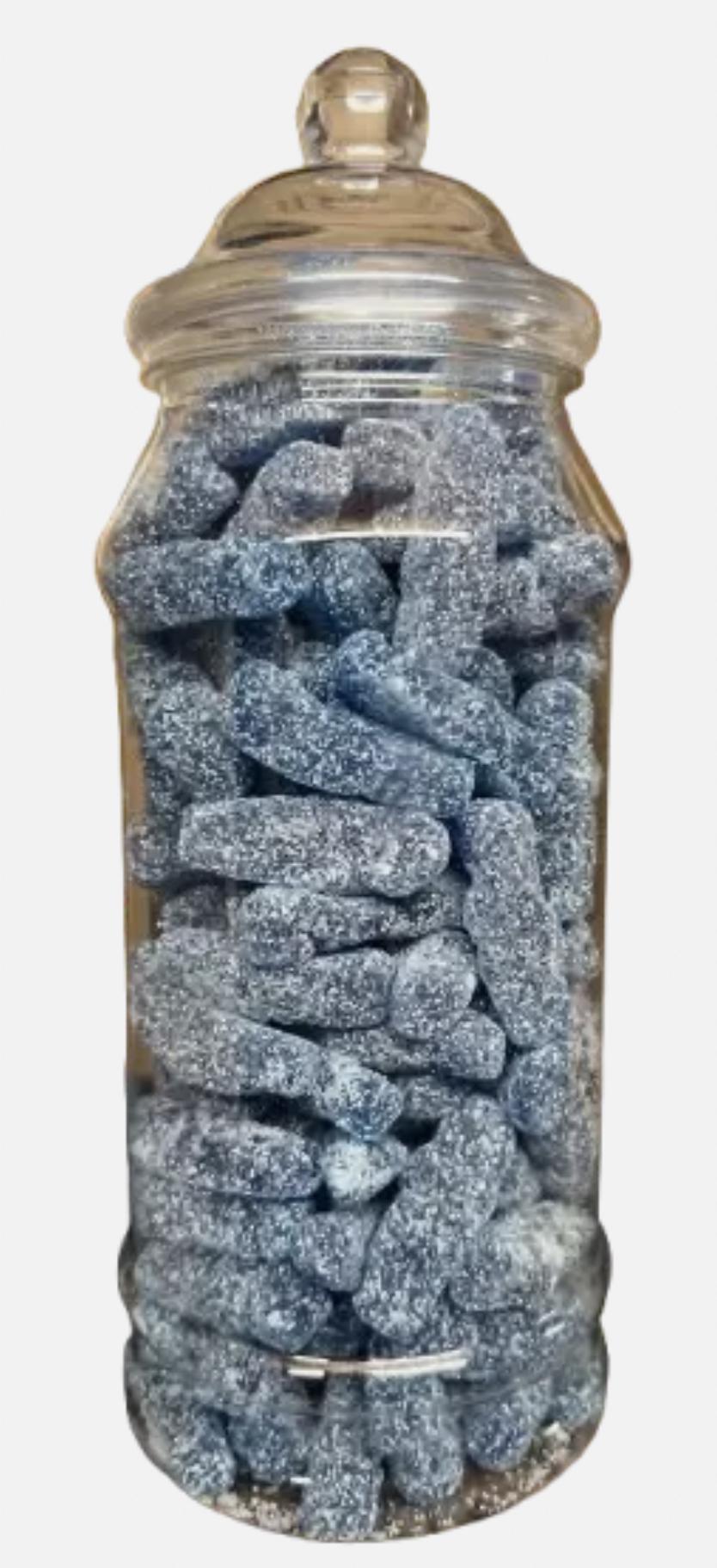 Fizzy Jelly Blue Babies Vegan Christmas Treats 650gm Novelty Jars - Etsy