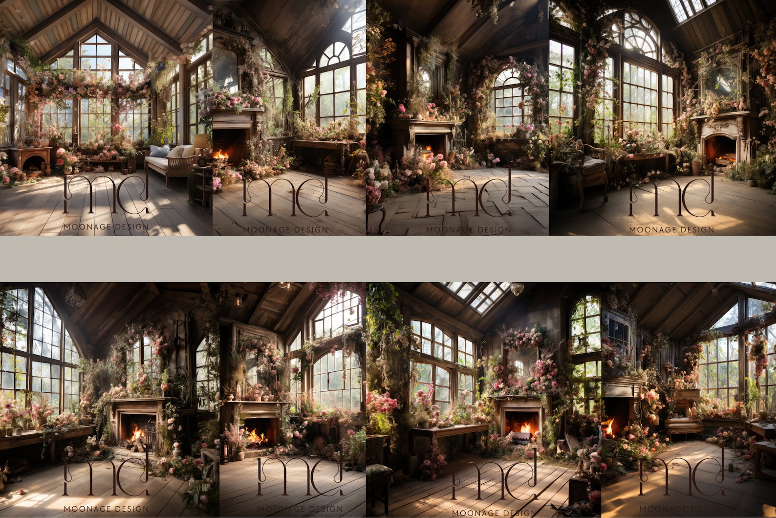 8 Ultra Hi-res Digital Backdrops, Maternity Backdrop Overlays, Wedding ...