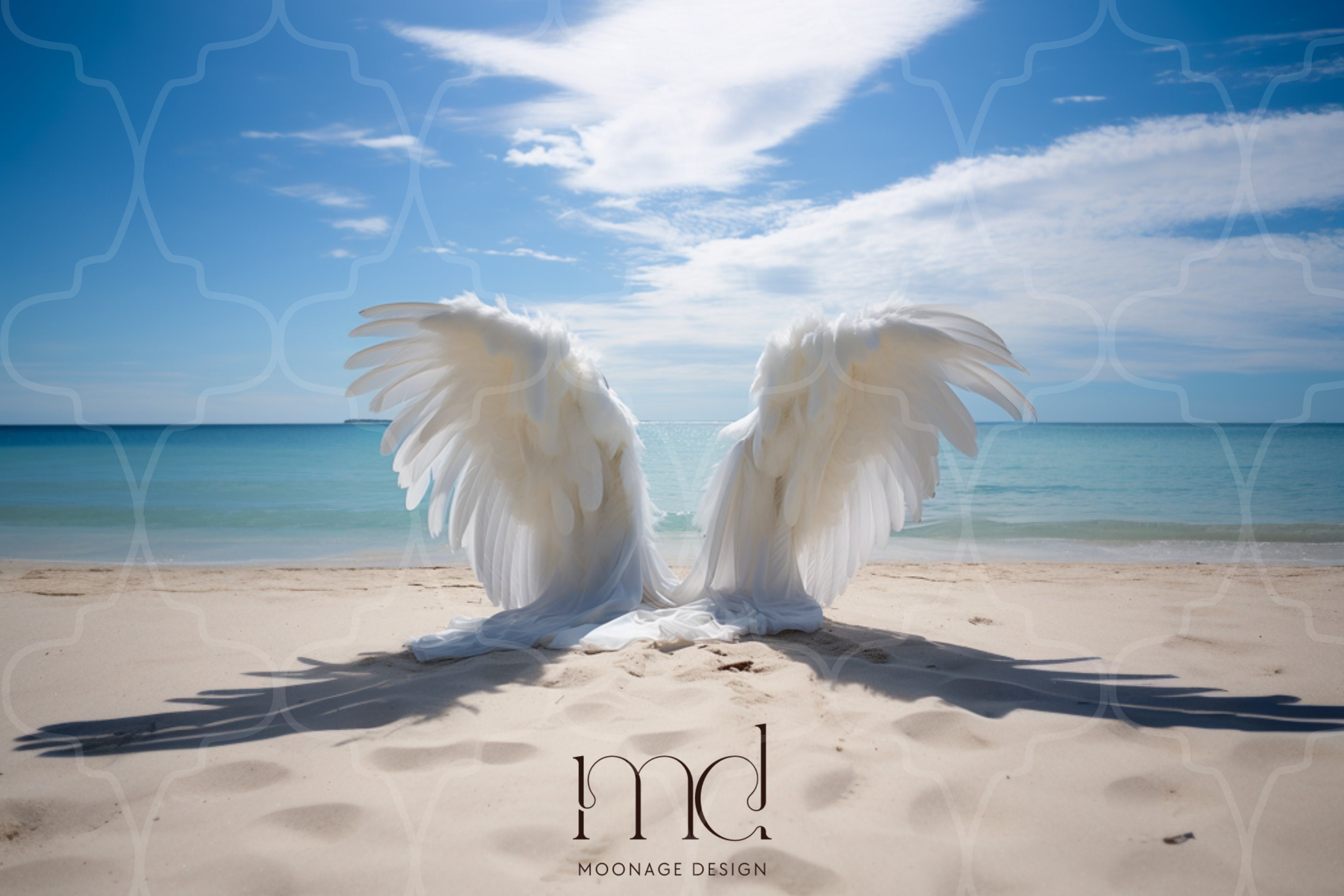 8 Ultra Hi-res Digital Backdrops, Maternity Backdrop Overlays, Beach ...