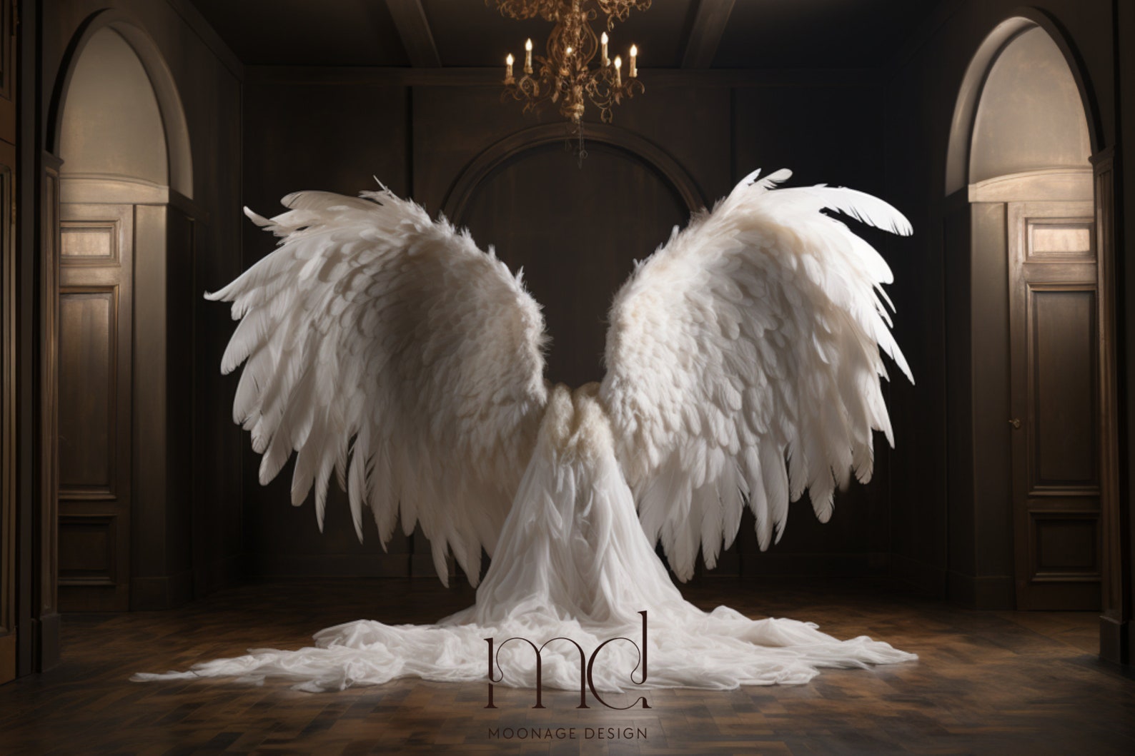 8 Ultra Hi-res Digital Backdrops, Maternity Backdrop Overlays, Angel ...