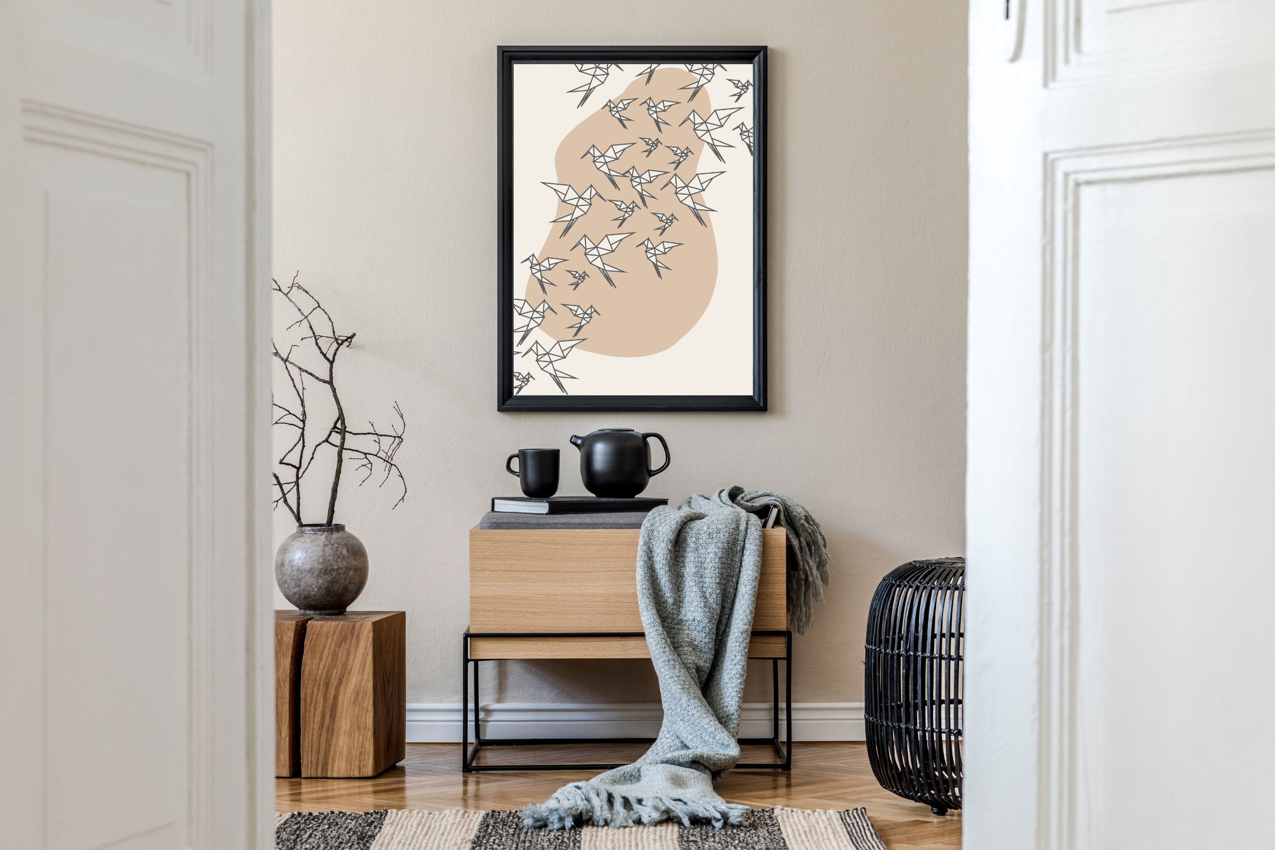 Japandi Wall Art, Japandi Wall Decor, Digital Download Prints ...