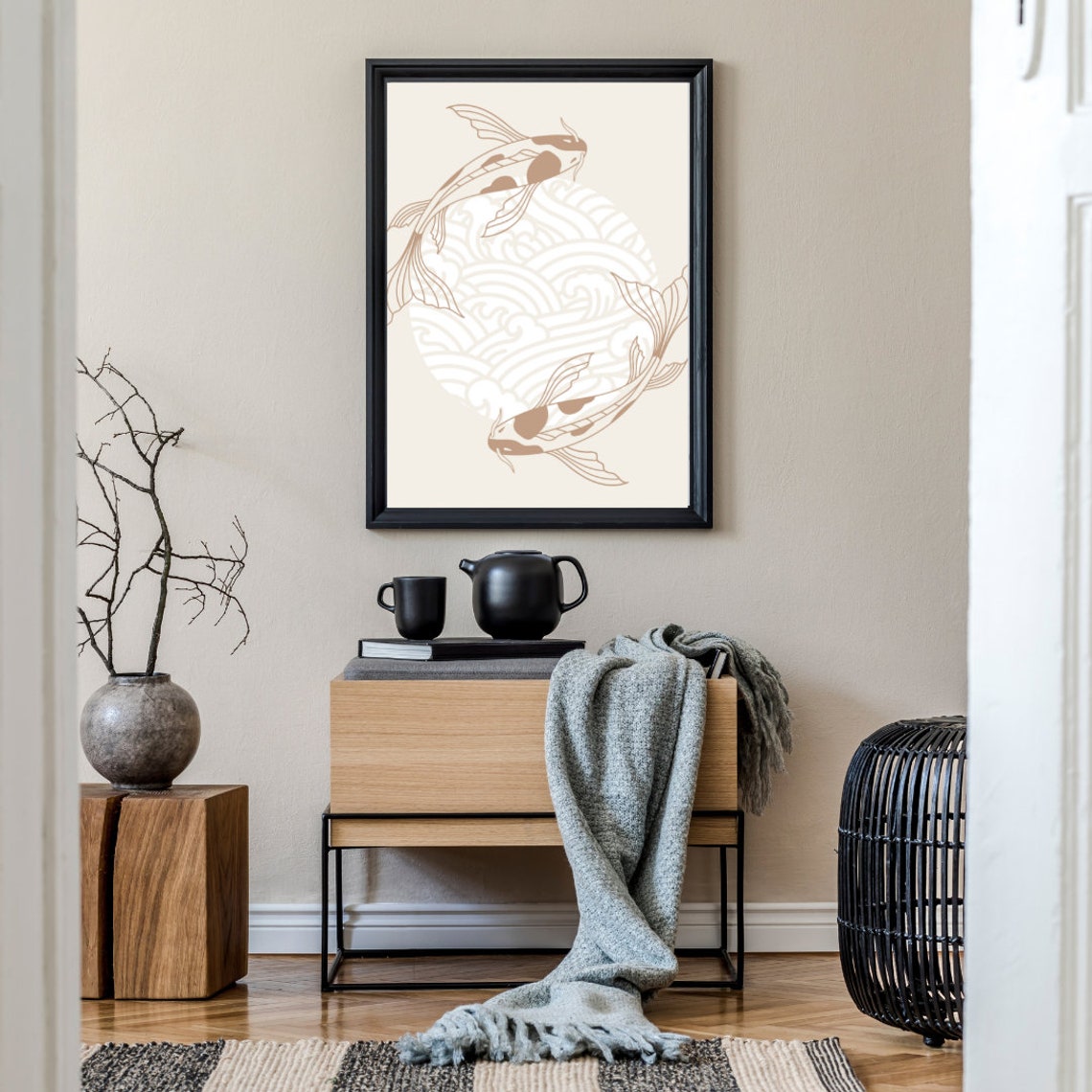 Japandi Wall Art Japandi Wall Decor Digital Download Prints - Etsy