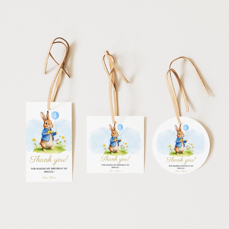 Peter Rabbit Tags - Etsy