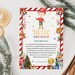 Personalized Elf Arrival Letter: Christmas Kids Printable (canva ...