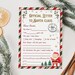 Editable Christmas Menu for Santa Dinner Parties, Santa Christmas Menu ...
