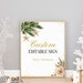 Custom Christmas Table Sign, Printable 8x10 Xmas Decor, Editable ...