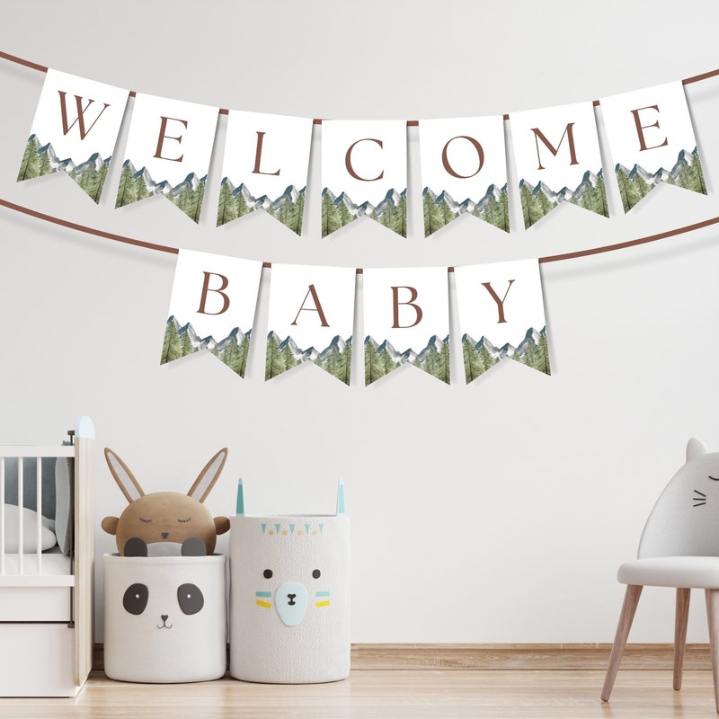 Woodland Banner - Etsy