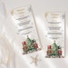 Nutcracker Christmas Dinner Menu Template: Holiday Printable Card (4x9 ...