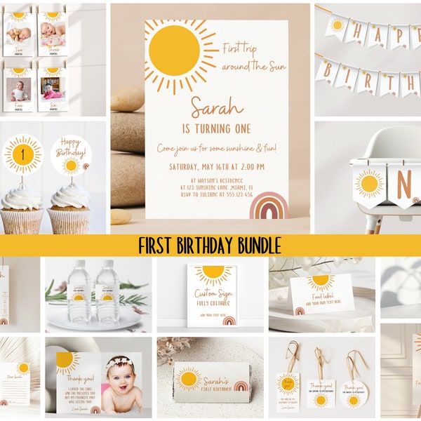 Sun Boho Party Decor - Etsy