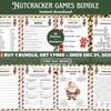 Nutcracker Word Game: Christmas Printable Activity - Etsy
